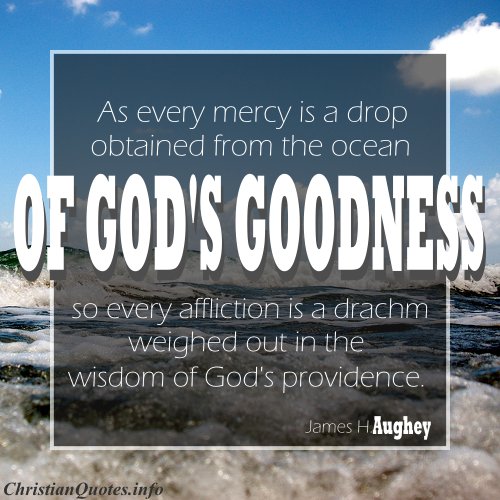 James H. Aughey Quote - Mercy of God | ChristianQuotes.info