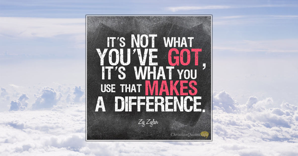 3 Ways To Make A Difference | ChristianQuotes.info