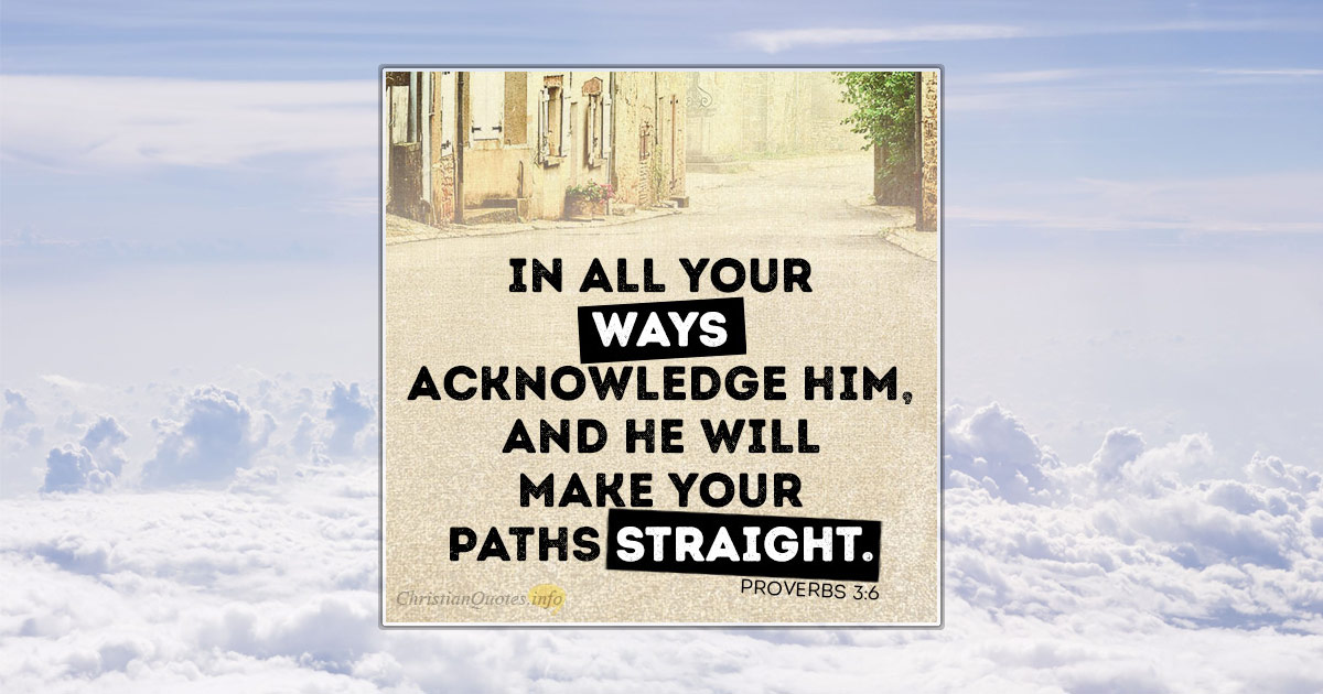 4 Ways to Keep a Straight Path | ChristianQuotes.info