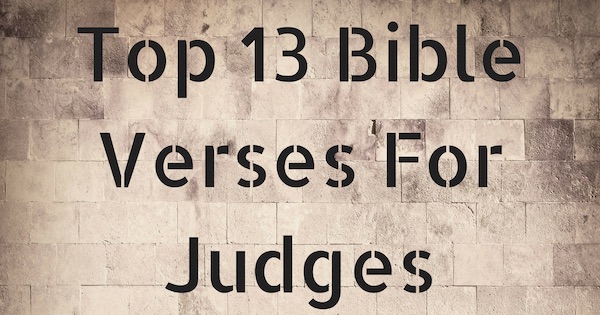 Judges Bible Verses